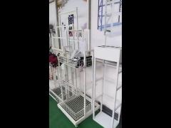 led light shop display units header hanging pegboard metal display rack