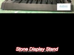 12 sliding metal stone display stand wing marble display stand 24 x 48in