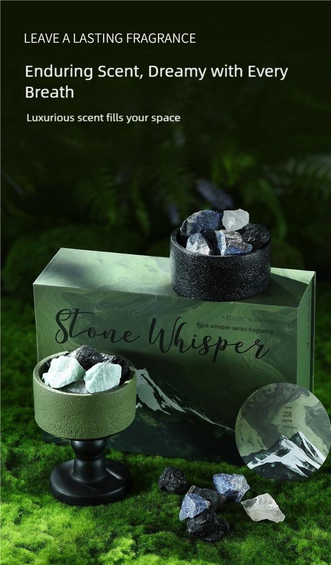 Whispering Rocks Diffuser Stone with fragrance oil application