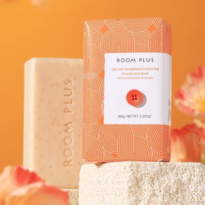 China Custom Aromatherapy Soap Bar Multiple Fragrance Spa Bar Soap With Gift Box Packaging for sale