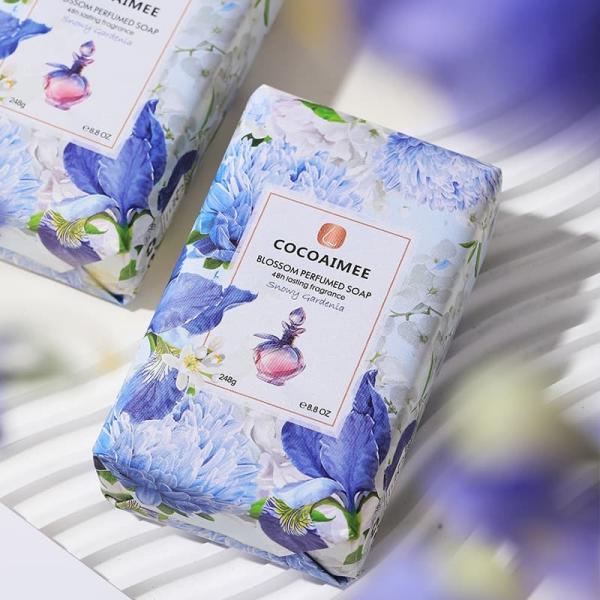 Quality Multiple Color Luxury Soap Bar Large Bath Soap Bars 248g For Premium Gifting for sale