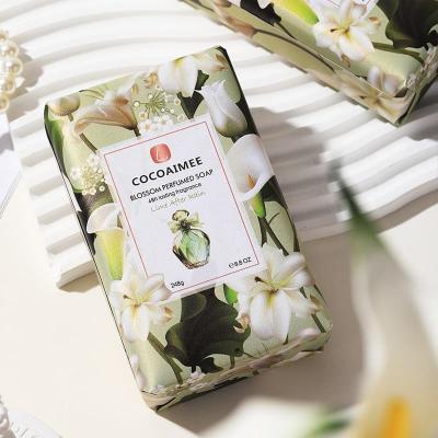 China Large Luxury Bath Soap Custom Gift Soap Bars OEM With Gift Box Packaging for sale
