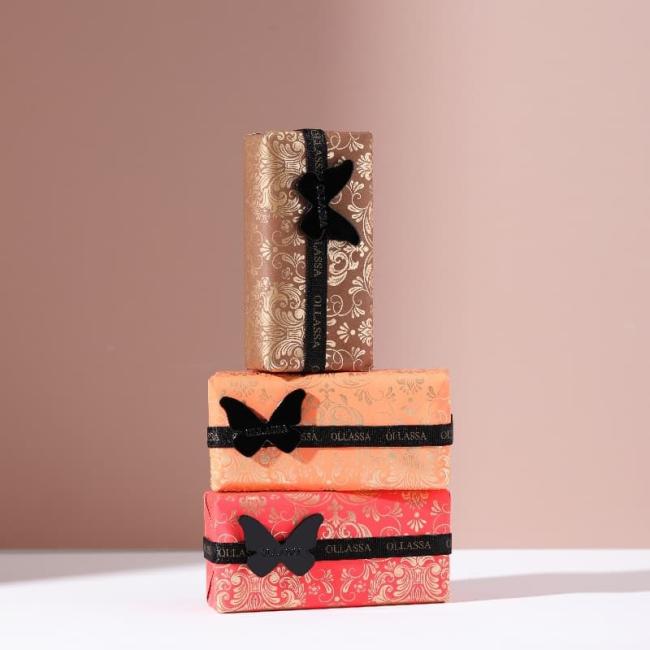 OLLASSA French Marseille Perfumed Soap display