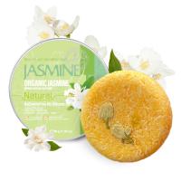 Quality Refreshing Shampoo Soap Bar 60g Jasmine Soap Bar OEM With Balanced Oil Control for sale