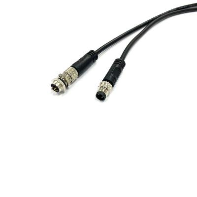 China Het Type van de Draadnoten van metaalmini screw waterproof connector IP68 M8 Te koop
