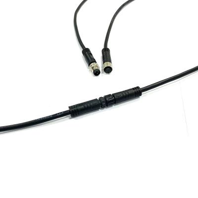 China Het Type van de Draadnoten van metaalmini screw waterproof connector IP68 M8 Te koop
