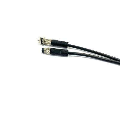 China Het Type van de Draadnoten van metaalmini screw waterproof connector IP68 M8 Te koop
