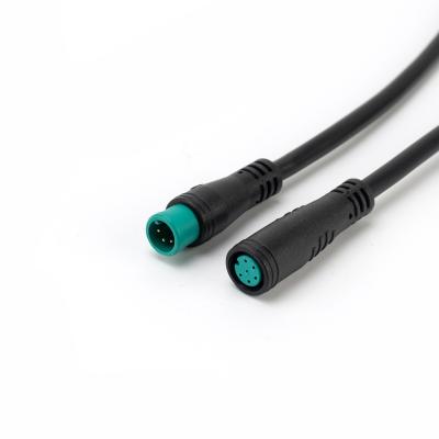 China Power Ebike Battery Charger Connector IP67 M8 Wire Type ISO Certified for sale