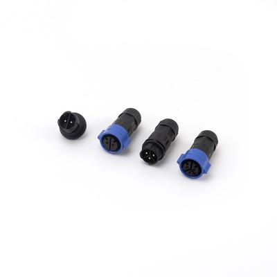 Cina Auto che chiude fermaglio a chiave maschio impermeabile PA66 3 Pin Industrial in vendita