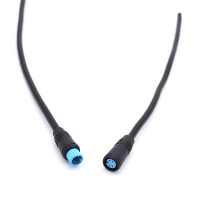 China Male Female E Bike Charger Connector ,  M7 3 Pin Ebike Battery Connector for sale