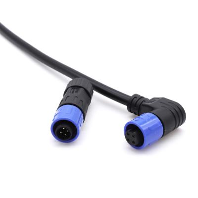 Cina Chiusura impermeabile nera di nylon di auto di Pin della spina Ip68 4 in vendita