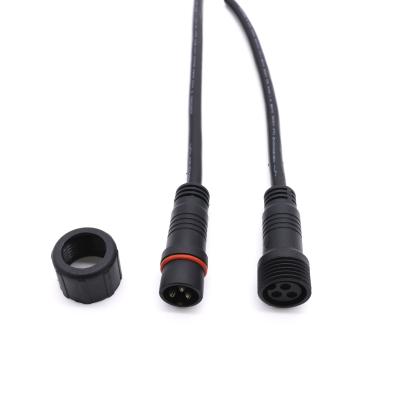 China Mannelijke Vrouwelijke Schroeftype Kabelschakelaar, LEIDENE van IP67 2 Pin Waterproof Schakelaar Te koop