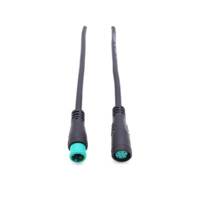 China Conector impermeável fêmea masculino IP67 M8 5 Pin Electric Bike Use de Y à venda