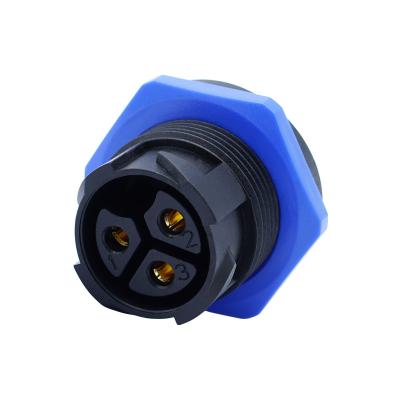 China PA66 Ebike Cable Connector Self-Locking M20 Waterproof Connector for sale