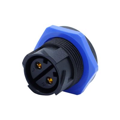 China Ebike Waterproof Cable Connector Self-Locking Panel Mount for sale
