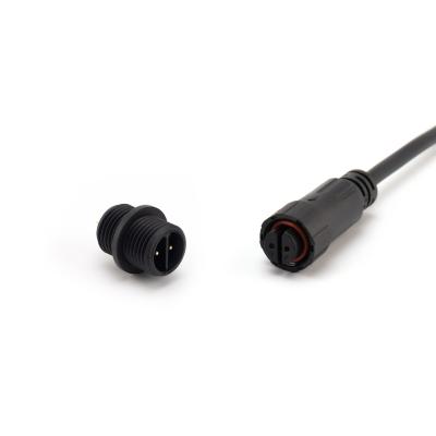 Cina PA66 2Pin Screw Type Waterproof Connector M16 for Electrical Power IP68 in vendita
