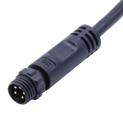 China IP67 Nylon Elbow Head Screw Type M8 Waterproof Connector Mini Ebike Cable Connector Te koop