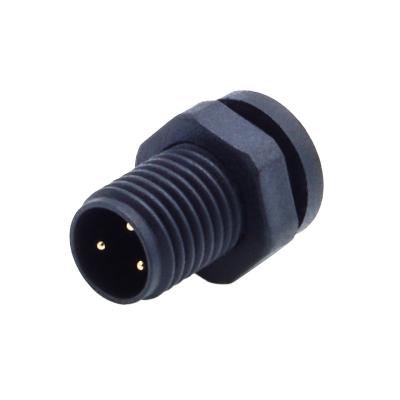 China IP67 Nylon Elbow Head Screw Type M8 Waterproof Connector Mini Ebike Cable Connector Te koop