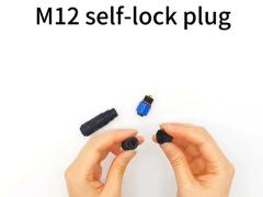 Connettore di cavo impermeabile M12