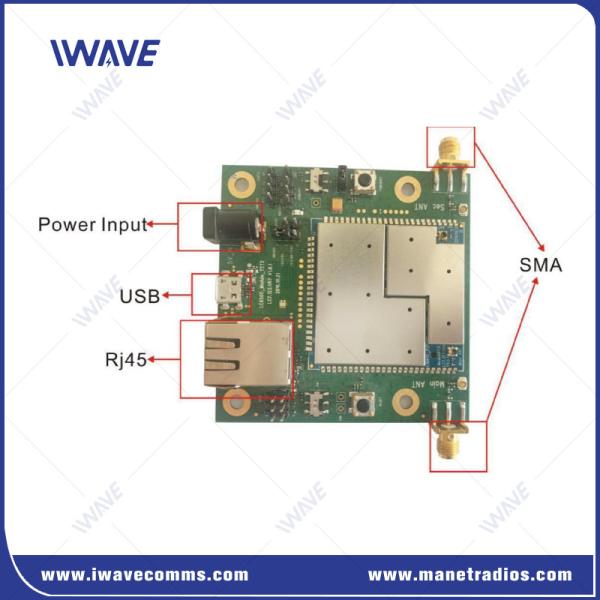 Quality OEM Wireless IP Mesh Module For HD Video Transmitting / UAV And UGV for sale