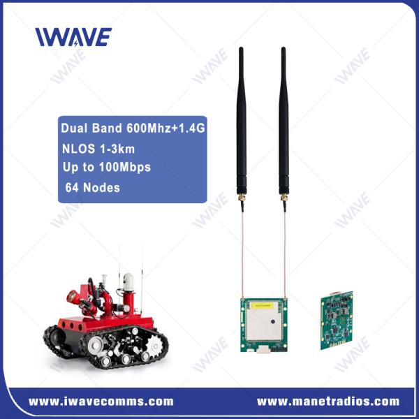 Quality NLOS 3km HD Video and Control Data Link for Unmanned System for sale