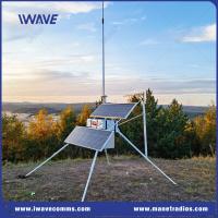 Quality Tactical VHF UHF Base Station MANET Radio Base Station Solar Powered for sale