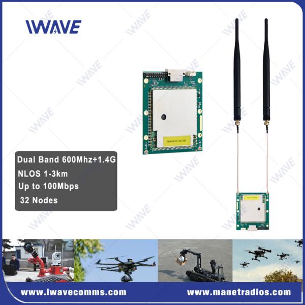 Quality NLOS 3km Mesh Radio Module Hd Video Transmitter for sale