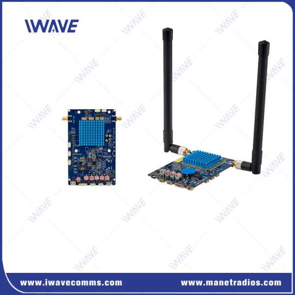 Quality 4K Video 10km-15km Wireless Communication Module 120Mbps 64 Nodes for sale