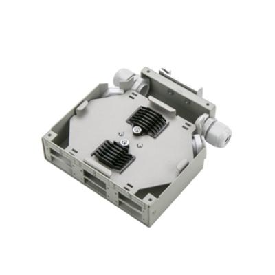 China do trilho montável do ruído da fibra ótica de Dinrail do metal 6-Port caixa terminal à venda