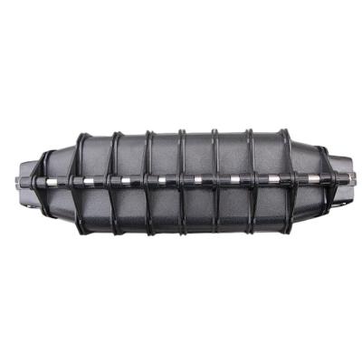 China Waterproof Ip68 3 In 3 Out Horizontal Type Splice Closure 96 Cores Fiber Drop Closure for sale