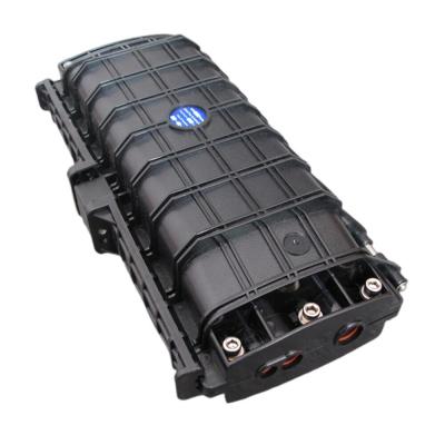 China Waterproof Ip68 3 In 3 Out Horizontal Type Splice Closure 96 Cores Fiber Drop Closure for sale