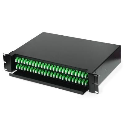 Cina 48 quadro d'interconnessione scorrevole duplex a fibra ottica di simplex/LC dello Sc di recinzione dei porti 2U in vendita