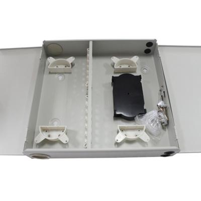 China FTTH Wall Mount Fiber Optic Patch Panel 48core FC / LC / SC / ST for sale