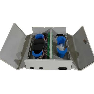 China FTTH Wall Mount Fiber Optic Patch Panel 48core FC / LC / SC / ST for sale