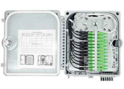 Cina Scatola terminale a fibra ottica 12Port SC/LC/ST/FC IP-66 UPC/APC FTTH grigio chiaro in vendita
