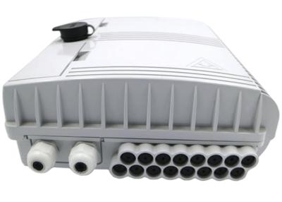 China Indoor / Outdoor 16 Port Splitter Fiber Optic FTTH Splitter Box for sale