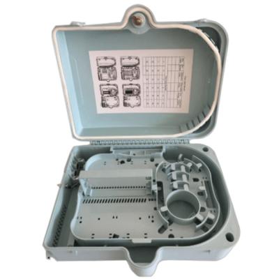 China 16F 1x16 Fiber Optic Splitter Box Waterproof Wall Mount Splitter IP66 for sale