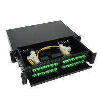 China ODF 24 Port Fiber Optic Patch Panel Enclosure Box 24 Core SC for sale
