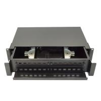 China ODF 24 Port Fiber Optic Patch Panel Enclosure Box 24 Core SC for sale