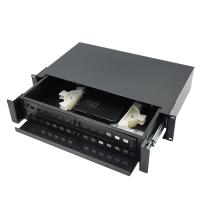 China ODF 24 Port Fiber Optic Patch Panel Enclosure Box 24 Core SC for sale