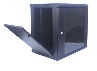 China 12U de Muur van de glasdeur zet het Kabinetsbijlage 19 van de Netwerkserver Duim op600x450 Rek Te koop
