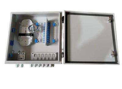 China Waterproof Outdoor Wall Mount Fiber Enclosure Pole Mount 12 SC / UPC for sale