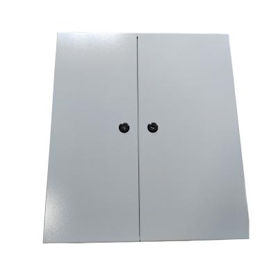 Cina Montaggio a parete 72 Fibra di distribuzione ottica Quadro metallico doppia porta doppia serratura in vendita
