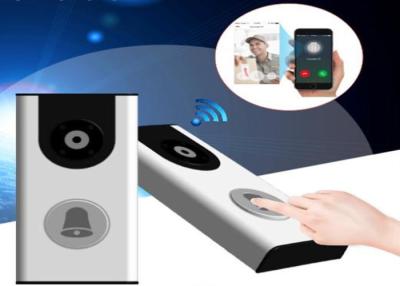 China Smart Home WiFi Video Door Phone Built In PIR Sensor and Rechargeable Battery for sale