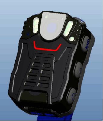 China Portable Police Wearing Body Cameras Recorder DVR With Against Falls Design for sale