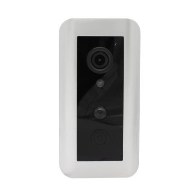 China 130 Degree Wide Angle WiFi Video DoorBell Built In Battery With IR Cut for sale