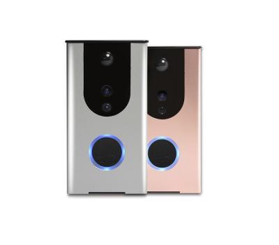 China 720P Smart Wifi Ring Doorbell Camera Two Way Audio Battery Powered Remote Control for sale