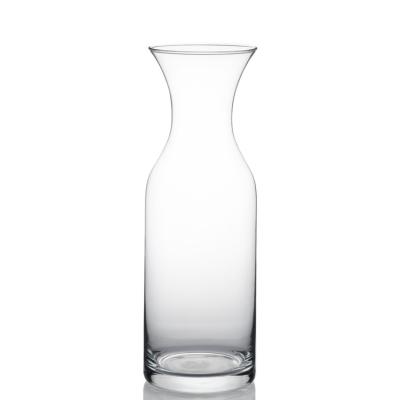 China 750ml water drinking bottle glass water carafe for tableware for sale