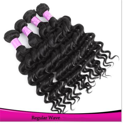 China Wholesale Double Weft new hair Virgin Hair Brazilian Deep Wave Remy Hair Extension for sale