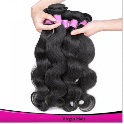 China Human Hair Weft Black Double Weft Best Human Body Wave Indian Remy Hair for sale